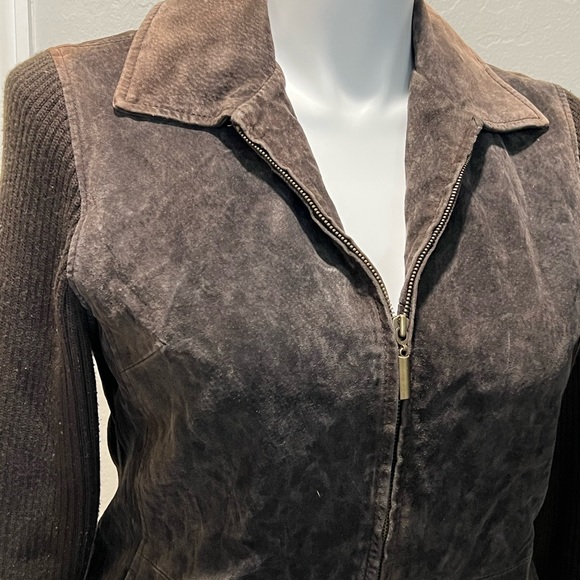 Fabio | Jackets & Coats | Fabio Leather Jacket Large In Chocolate Brown ...